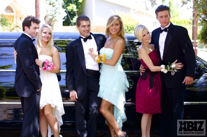 On The Set Of Smash Pictures Prom Night Virgins